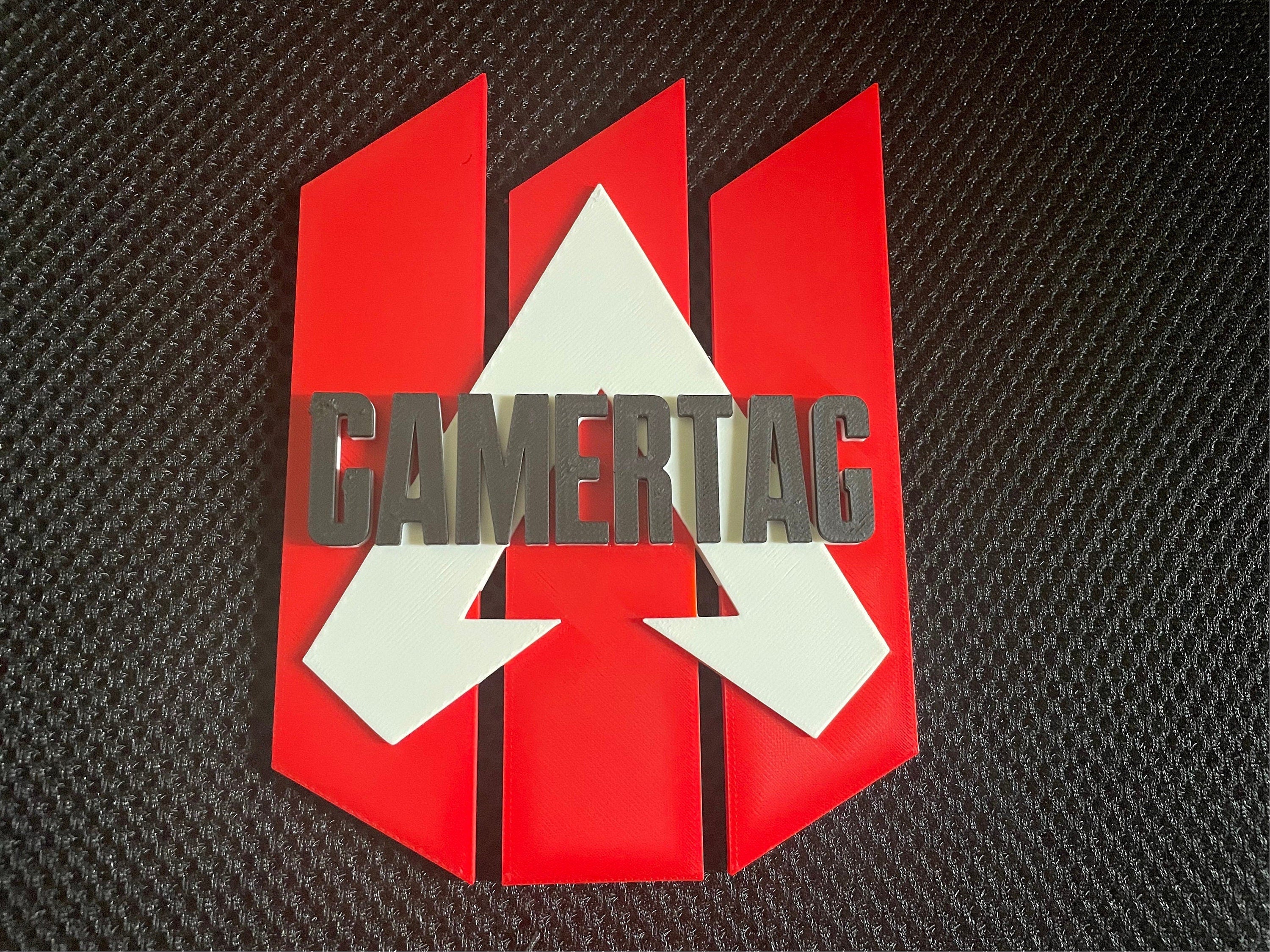 Apex Legends Inspired Custom Nameplate – Elemental Crafts 3D